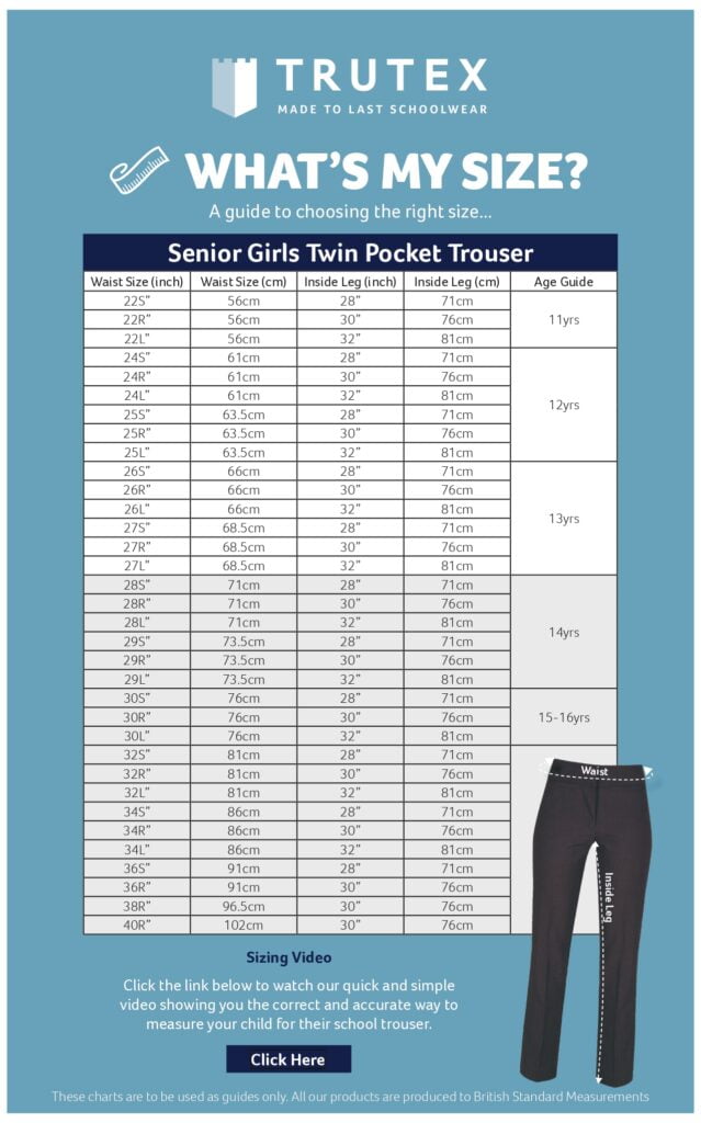 Sizing-Guide-Flyer-Senior-Girls-Twin-Trouser - GTP _ GTI - Reigate ...